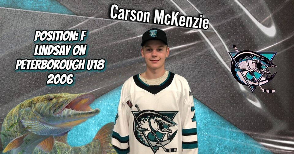 Muskies Sign Local McKenzie | Lindsay Muskies